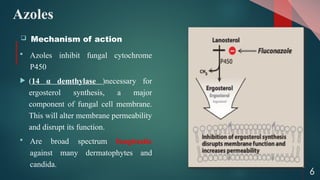 Anti fungal drugs and their mechanism of action.pptx