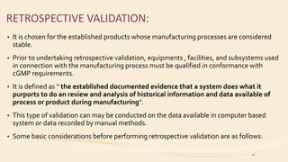 validation of tablet and capsule formulation8 | PPTX