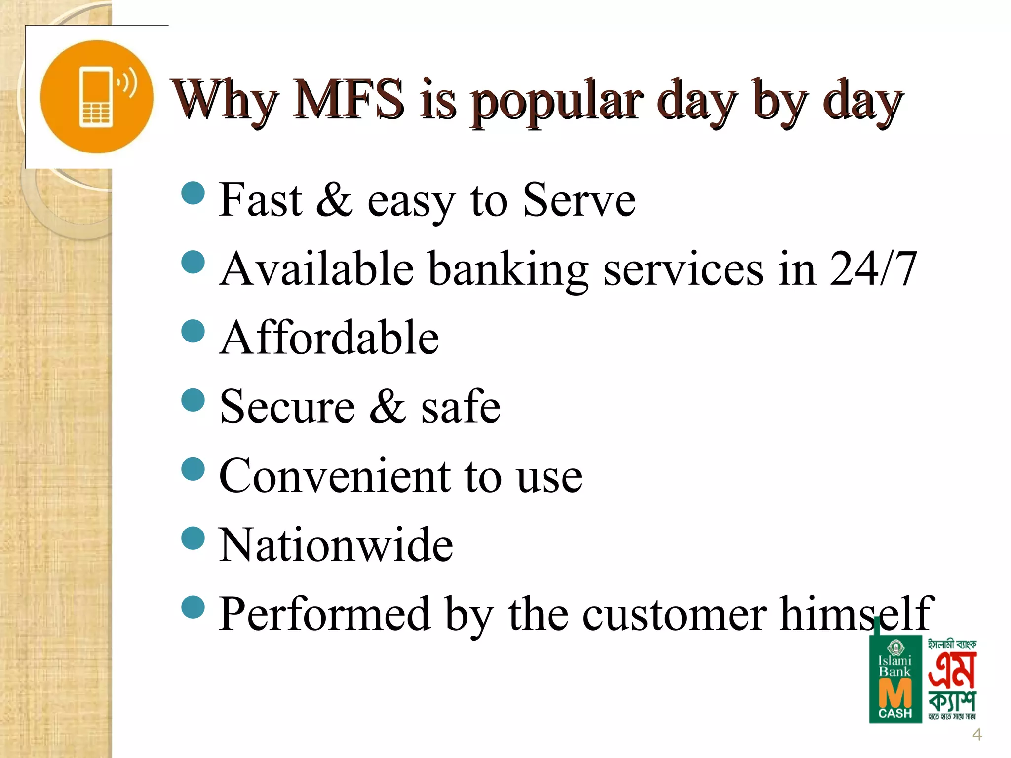 Mobile Financial Services in Bangladesh | PPT