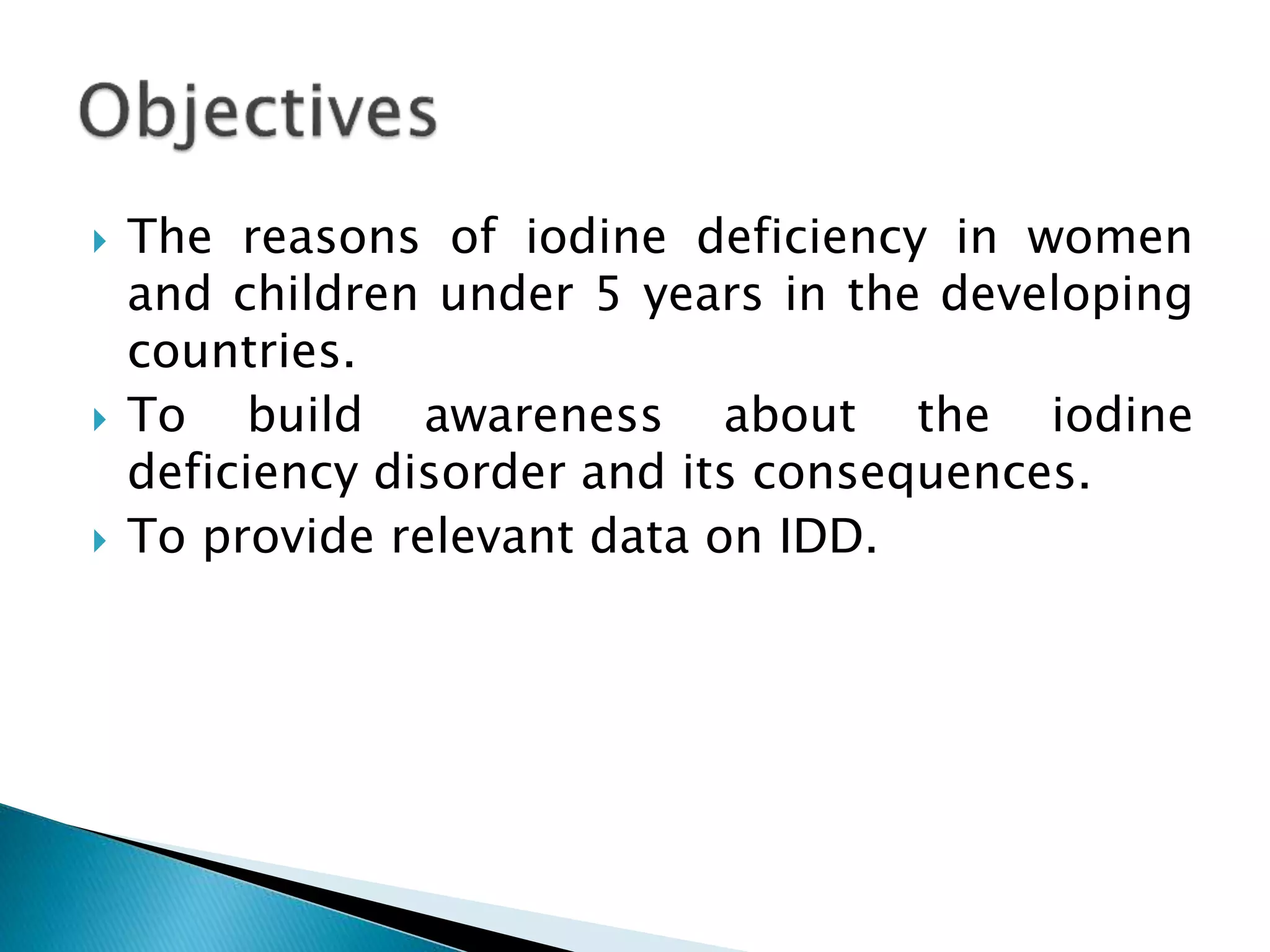 Iodine Deficiency | PPTX