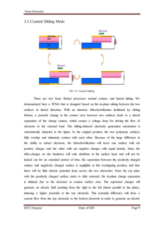 Nano generators by Tanveer ahmed Ganganalli seminar report | DOCX