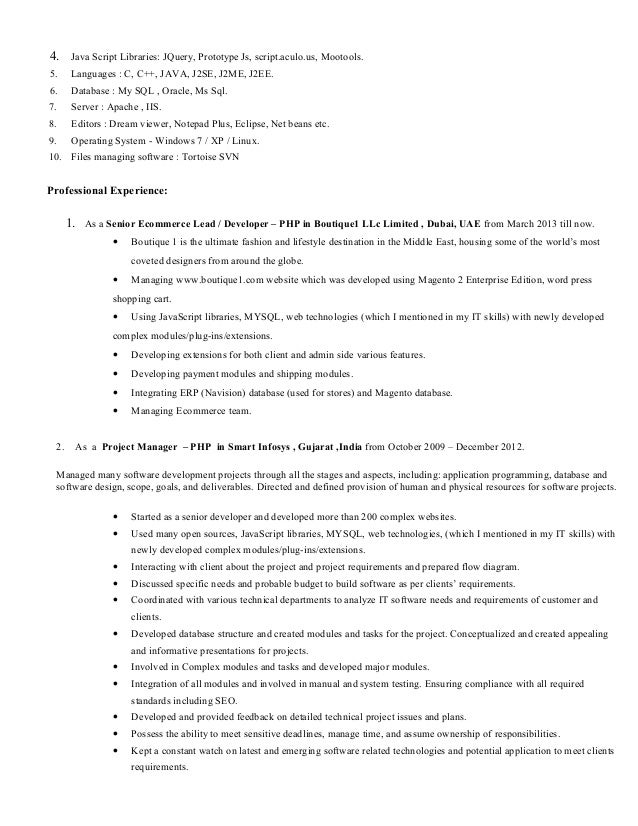 Tanvi Resume Php