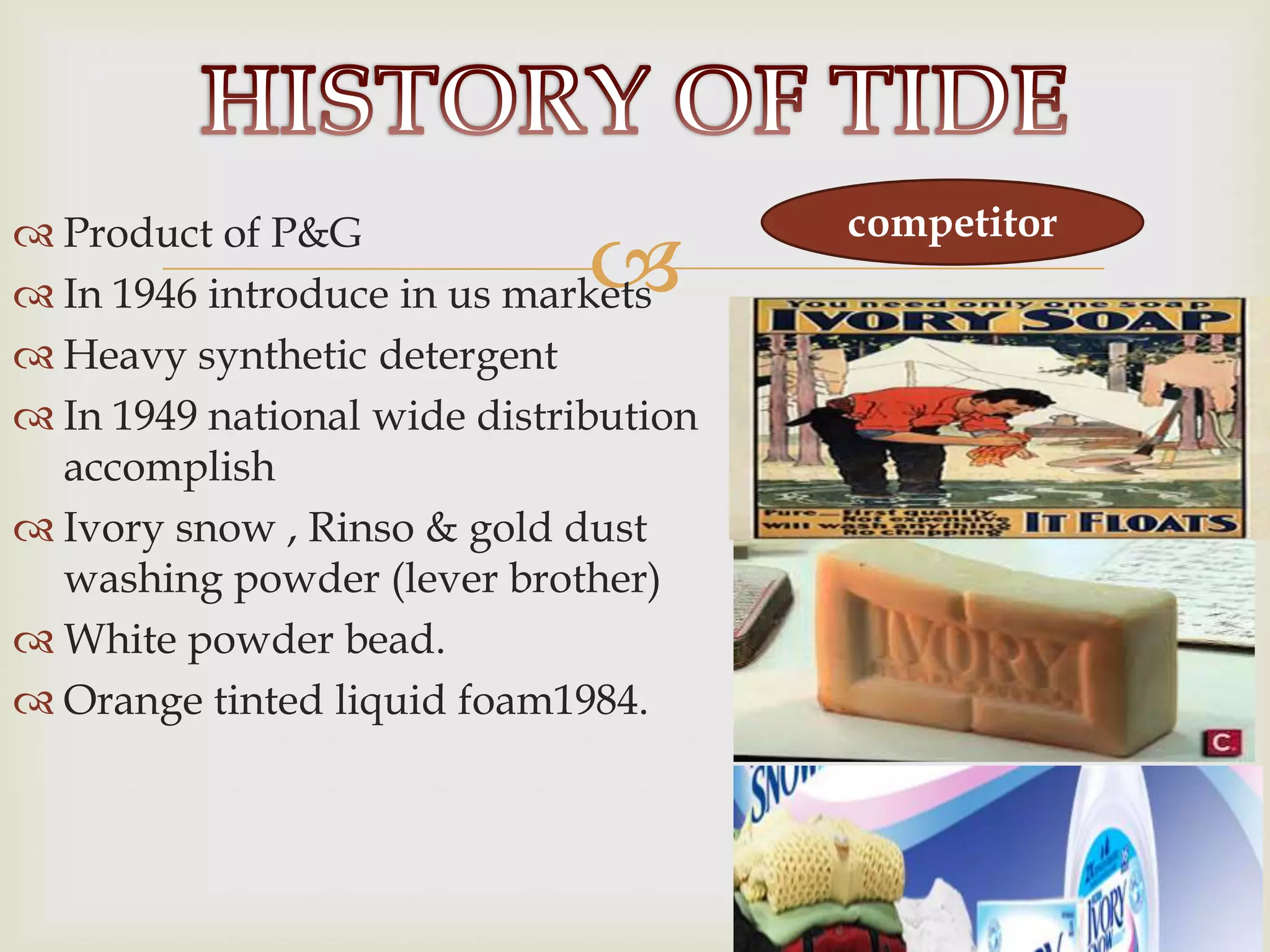 Tanweer kabeer (tide detergent) | PPTX