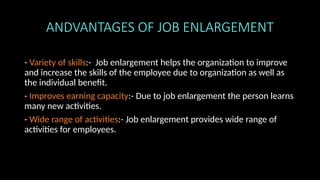 Techniques of job management in principles and practices of man | PPTX