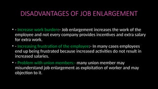 Techniques of job management in principles and practices of man | PPTX