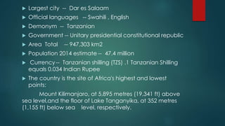 Tanzania | PPTX
