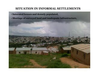 Planning and Implementation of Regularized Informal Settlements ...