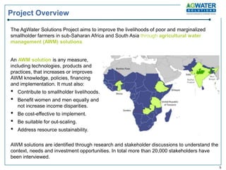 Tanzania AgWater Solutions | PPTX