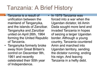 Tanzania Development | PPT