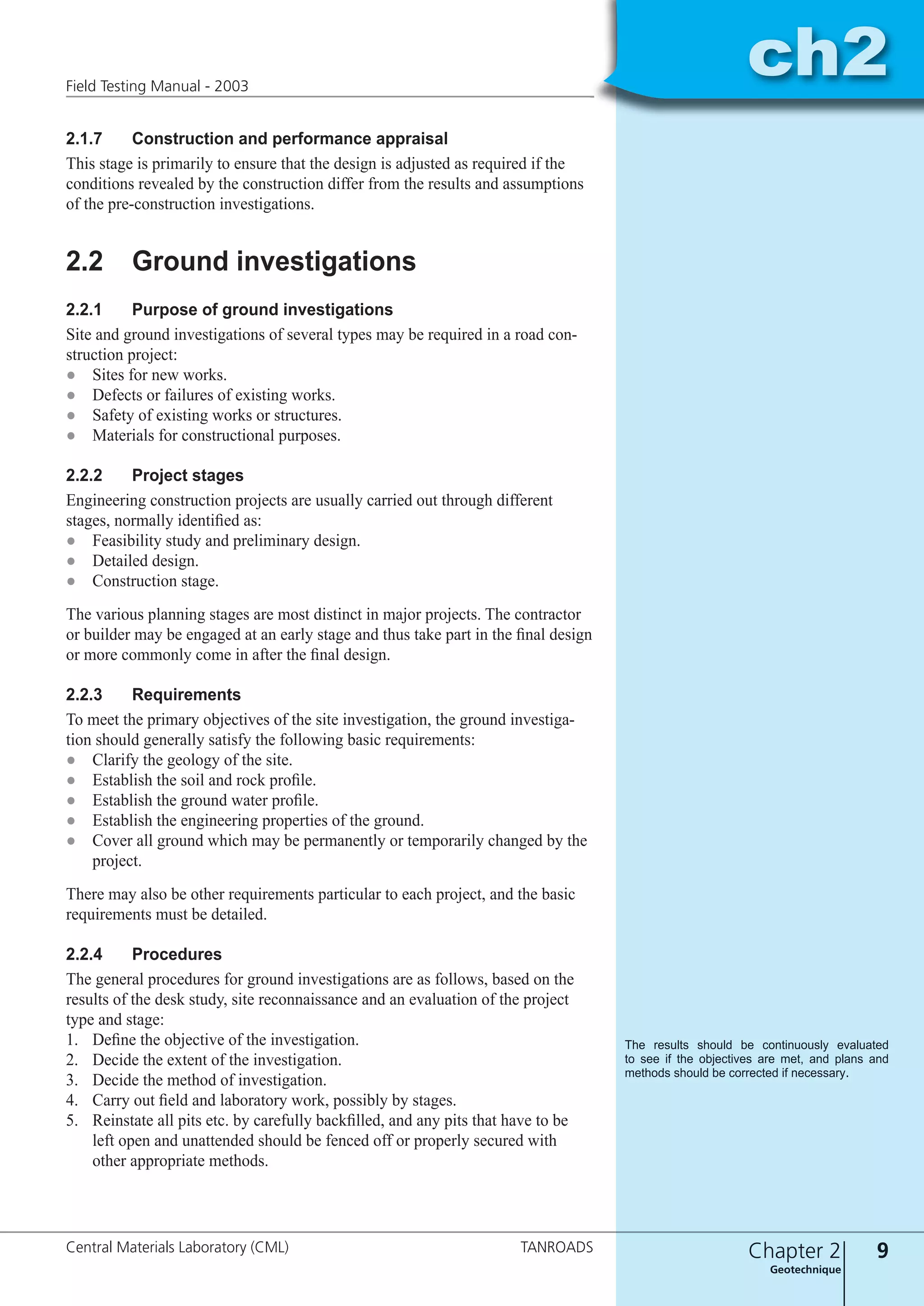 Tanzania field testing manual (2003) | PDF
