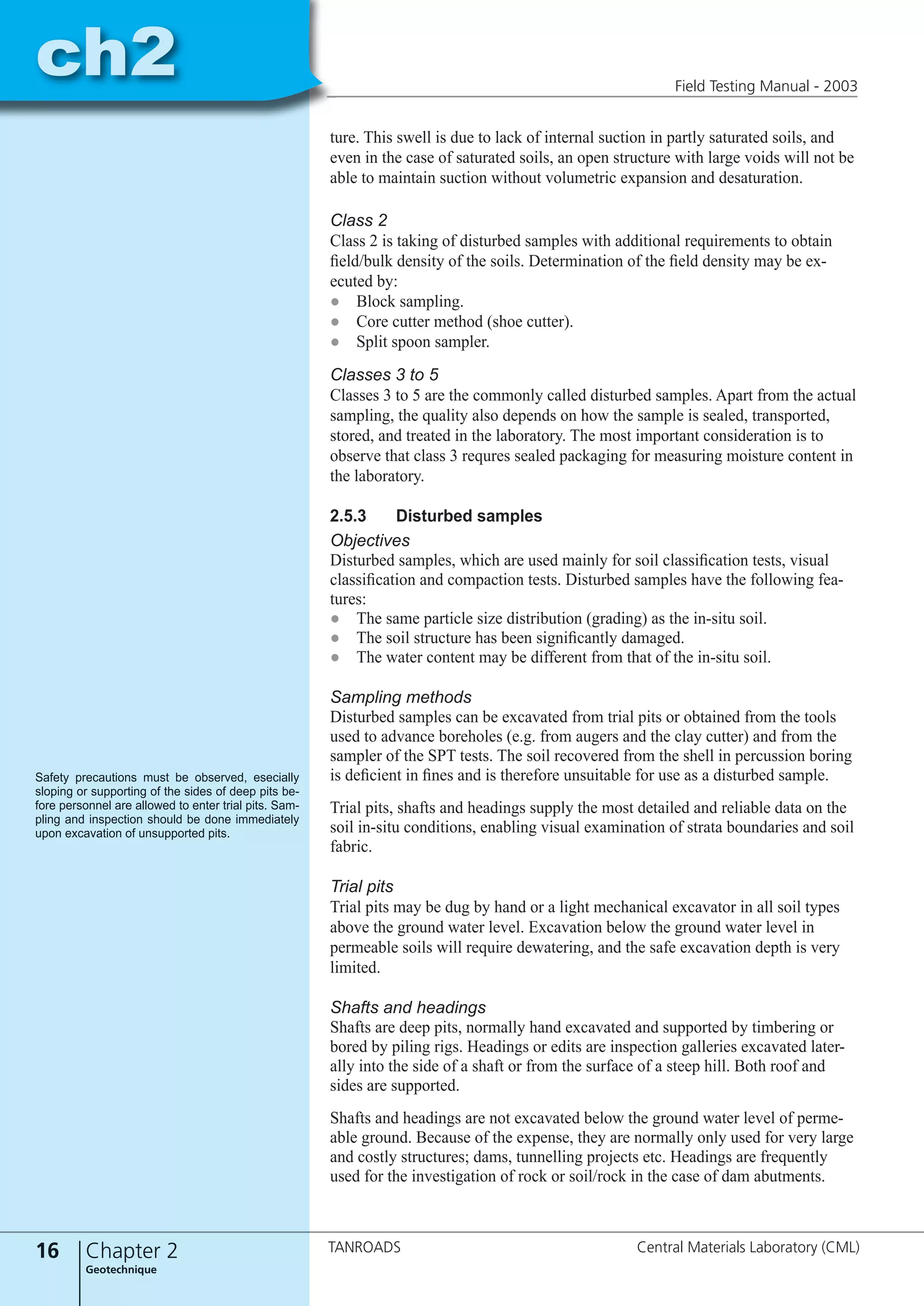 Tanzania field testing manual (2003) | PDF