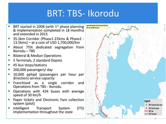Workshop Innovation in Africa - BRT Lessons from Nigeria by Dr. Dayo Mobereola | PPTX