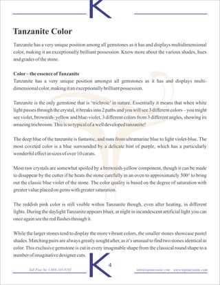 Tanzanite guide | PDF
