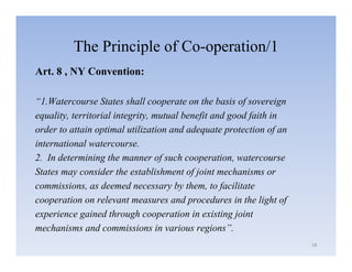 International environmental law about transboundary harm river | PPT