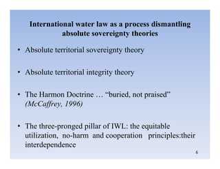 International environmental law about transboundary harm river | PPT