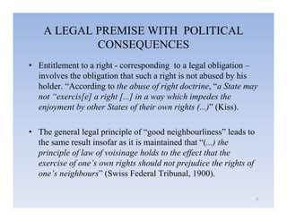 International environmental law about transboundary harm river | PPT