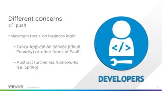 VMware Tanzu Service Mesh from the Developer’s Perspective | PPT