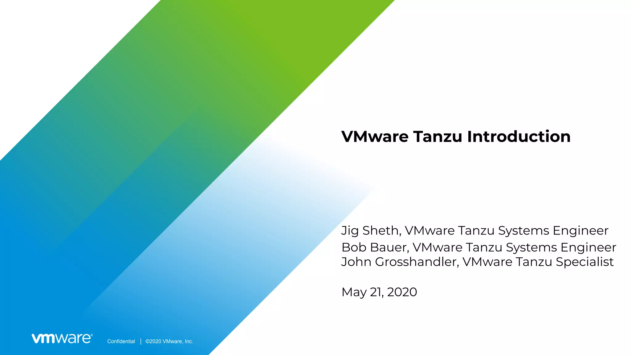 VMware Tanzu Introduction | PDF