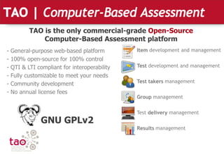 Tao Open Source in brief | PPT