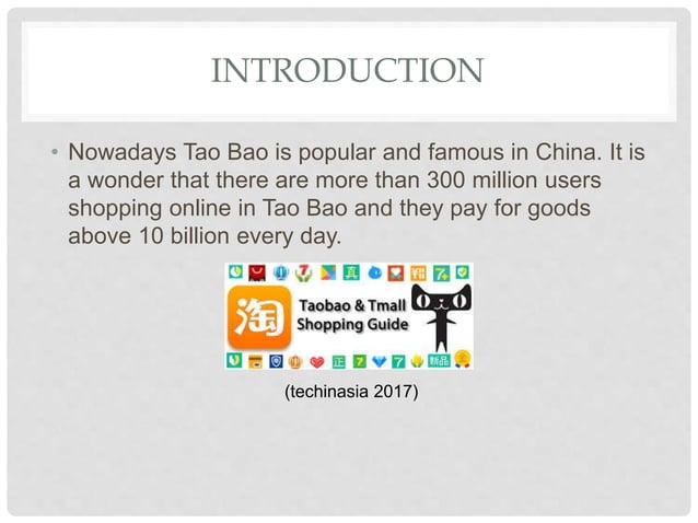 Tao bao power point | PPT