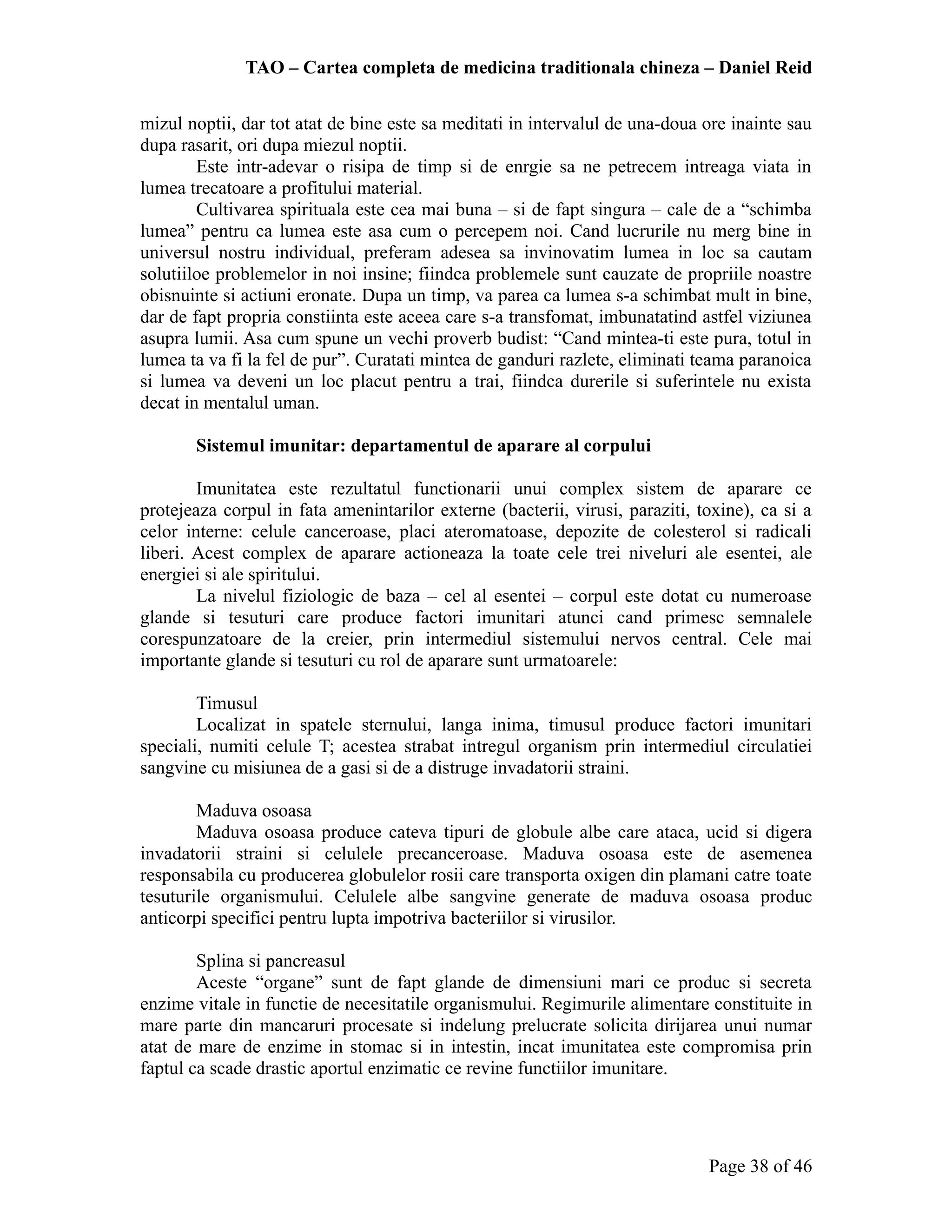 Tao carte completa de medicina traditional a chineza daniel reid | PDF