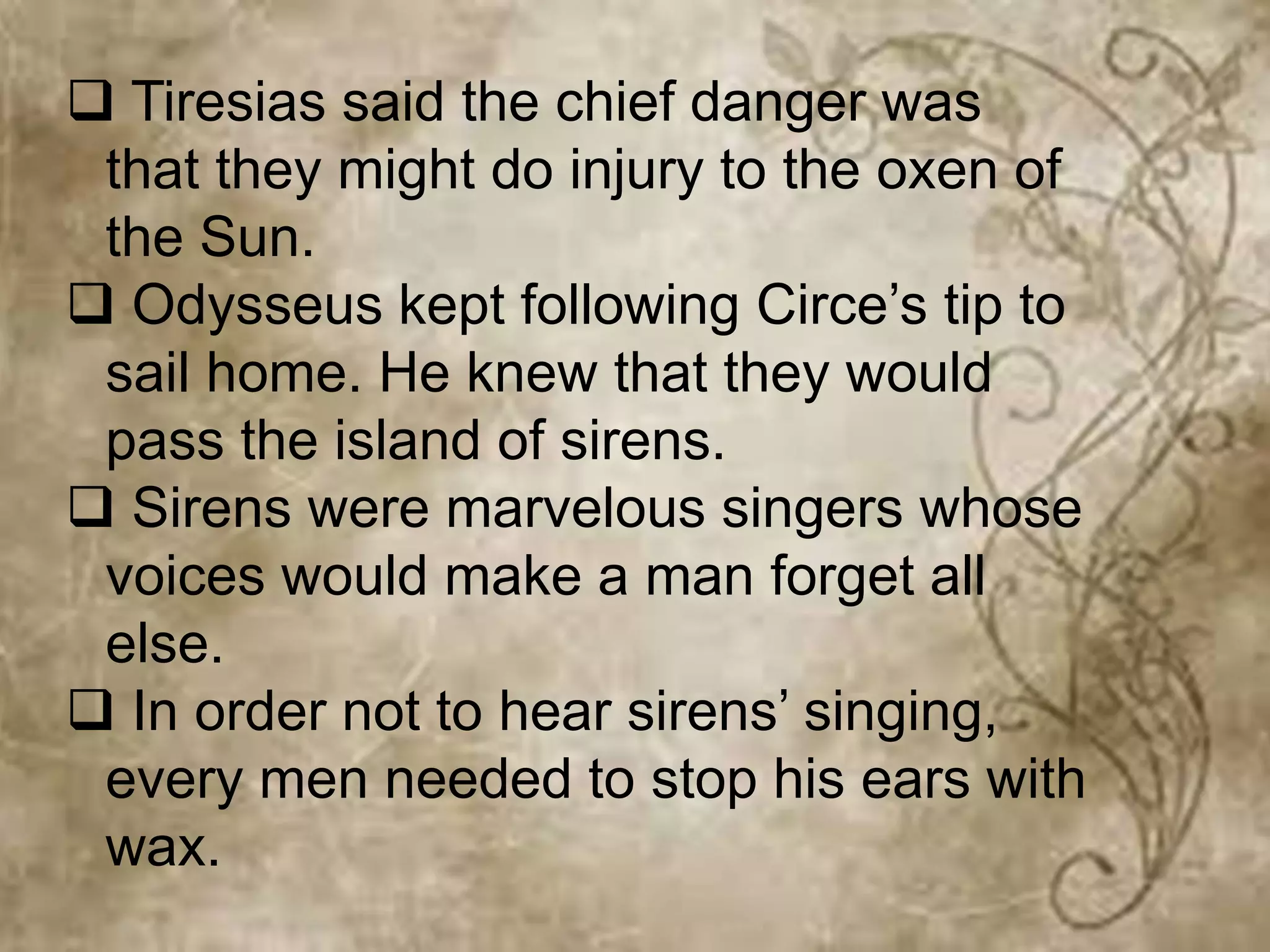 The Adventure of Odysseus | PPTX