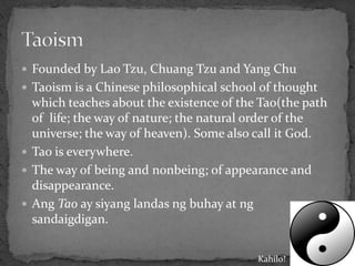 Taoism | PPTX