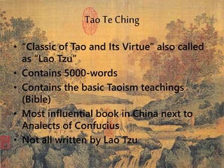 Taoism Literature | PPT