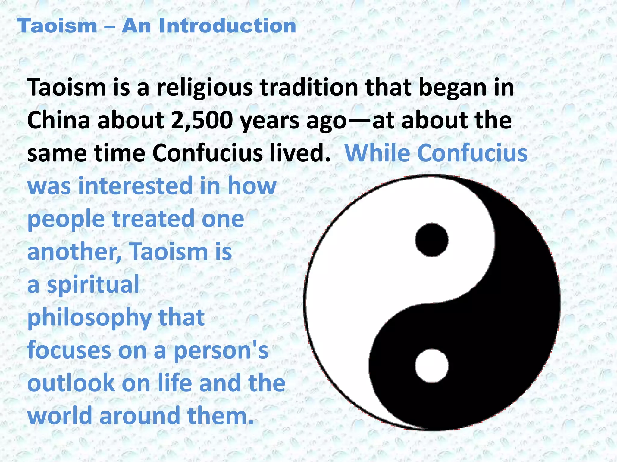 Taoism | PPTX