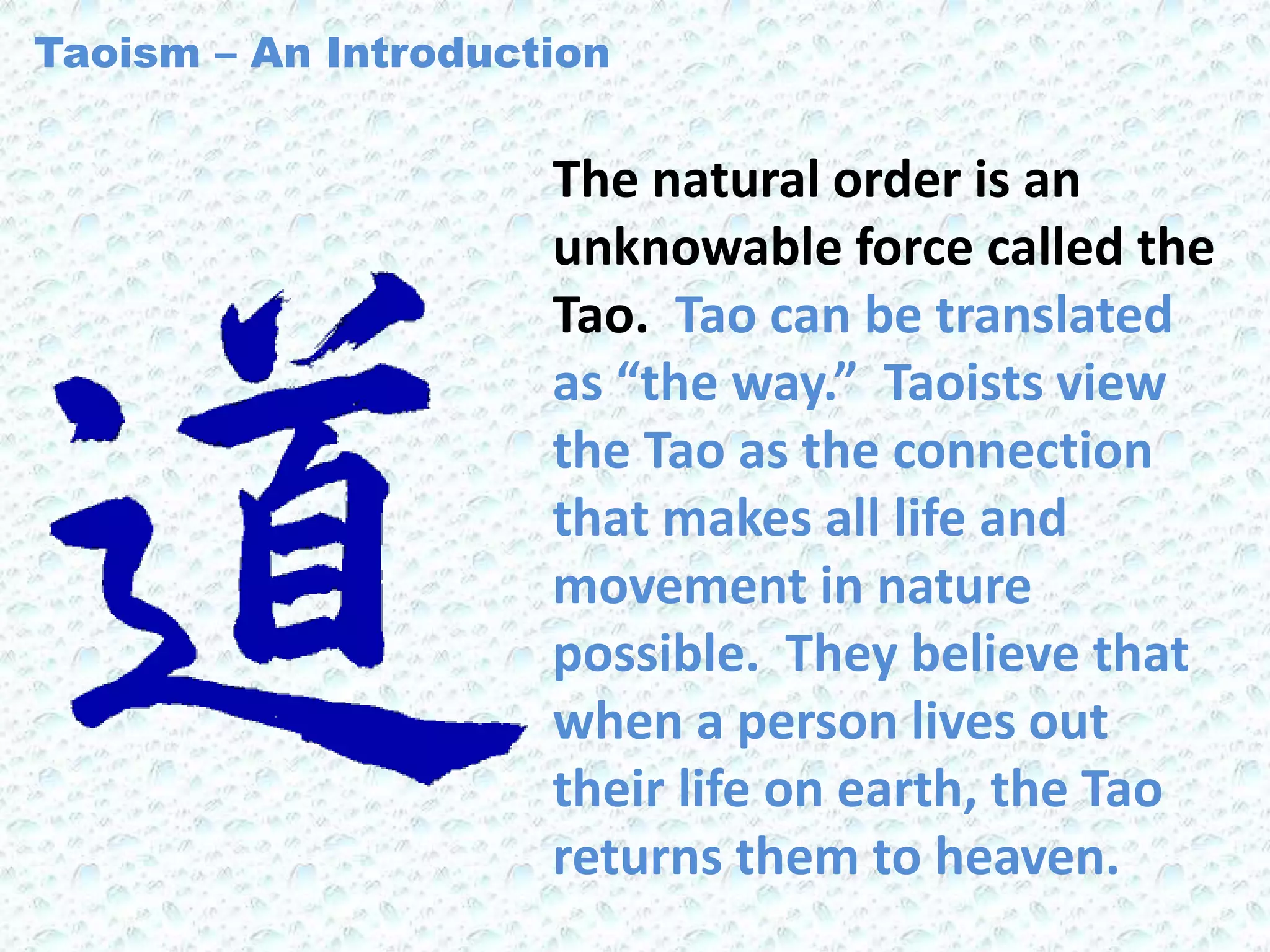 Taoism | PPTX