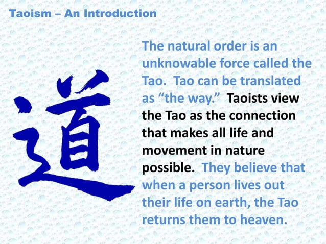 Taoism | PPTX