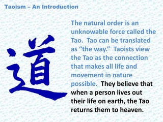 Taoism | PPTX