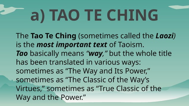 Taoism, Introduction to World Religion.pptx | Buddhism | Religion ...