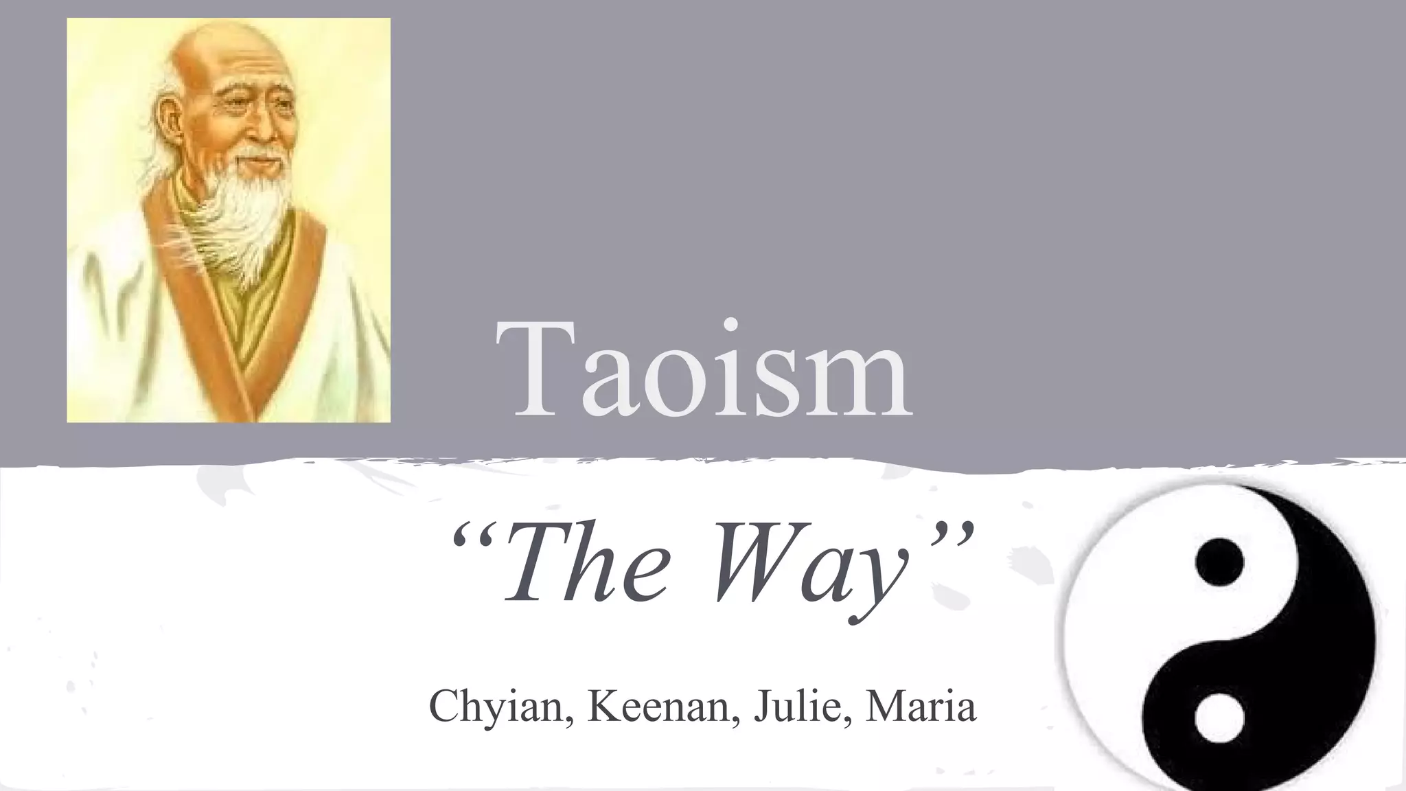 Taoism julie, keenan, chyian, maria | PDF