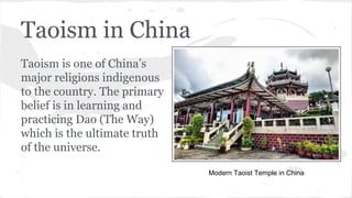 Taoism julie, keenan, chyian, maria | PDF