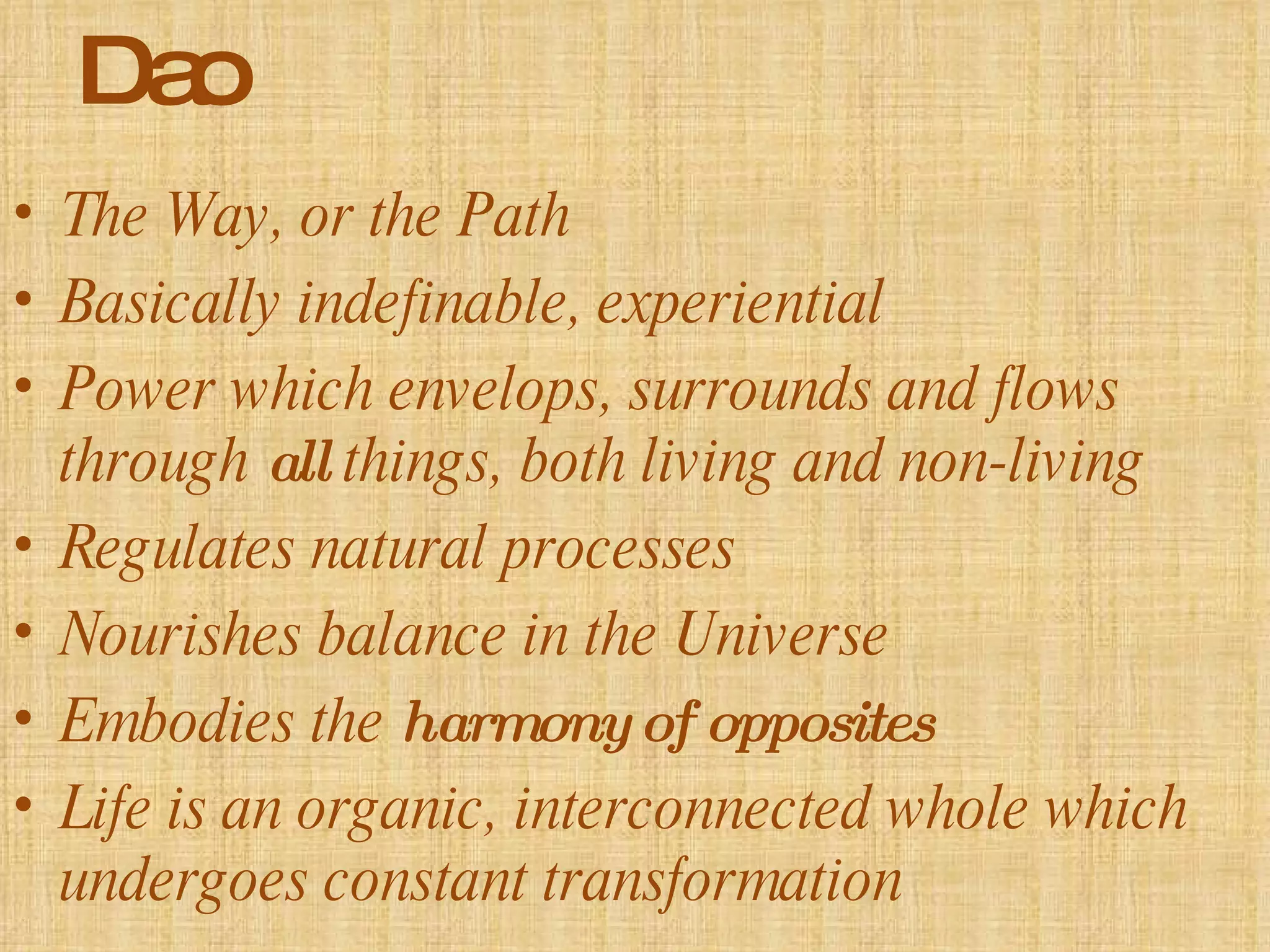 Taoism & Christianity | PPT