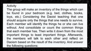 Introduction to world religion Taoism or Daoism | PPTX