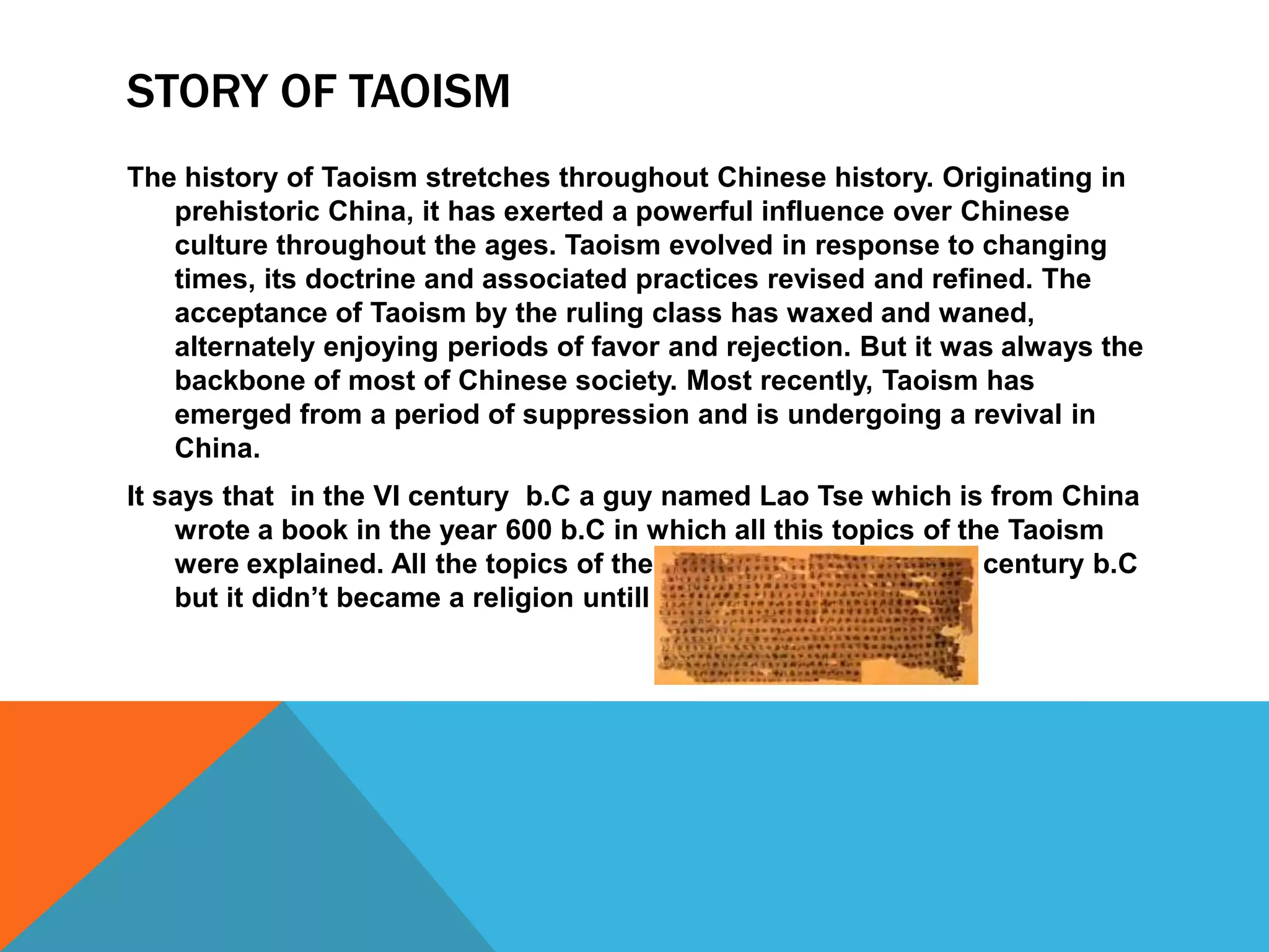 Taoism presentation | PPTX
