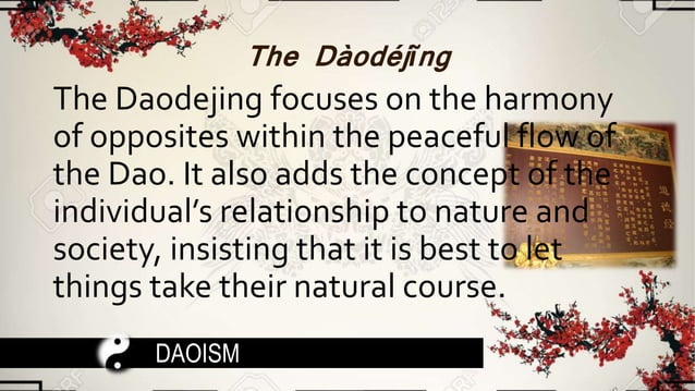 DAOISM | PPTX | Buddhism | Religion & Spirituality