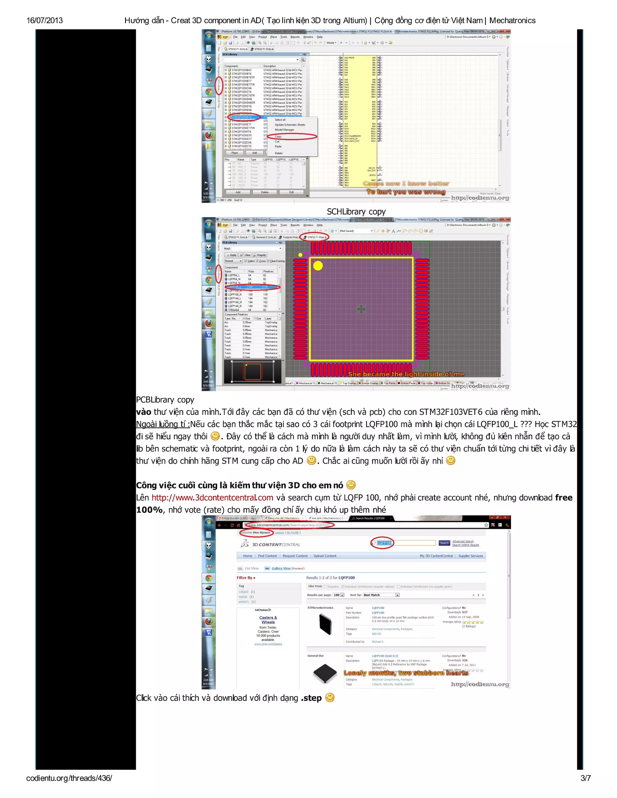 Tao linh kien trong altium | PDF