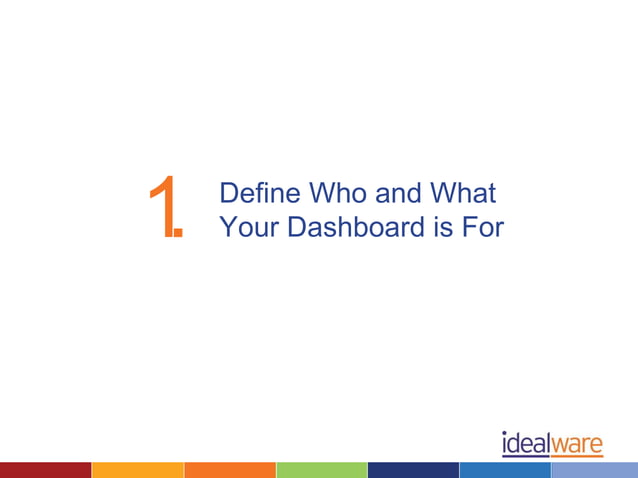 Visualizing Your Data Through Dashboards | PPTX