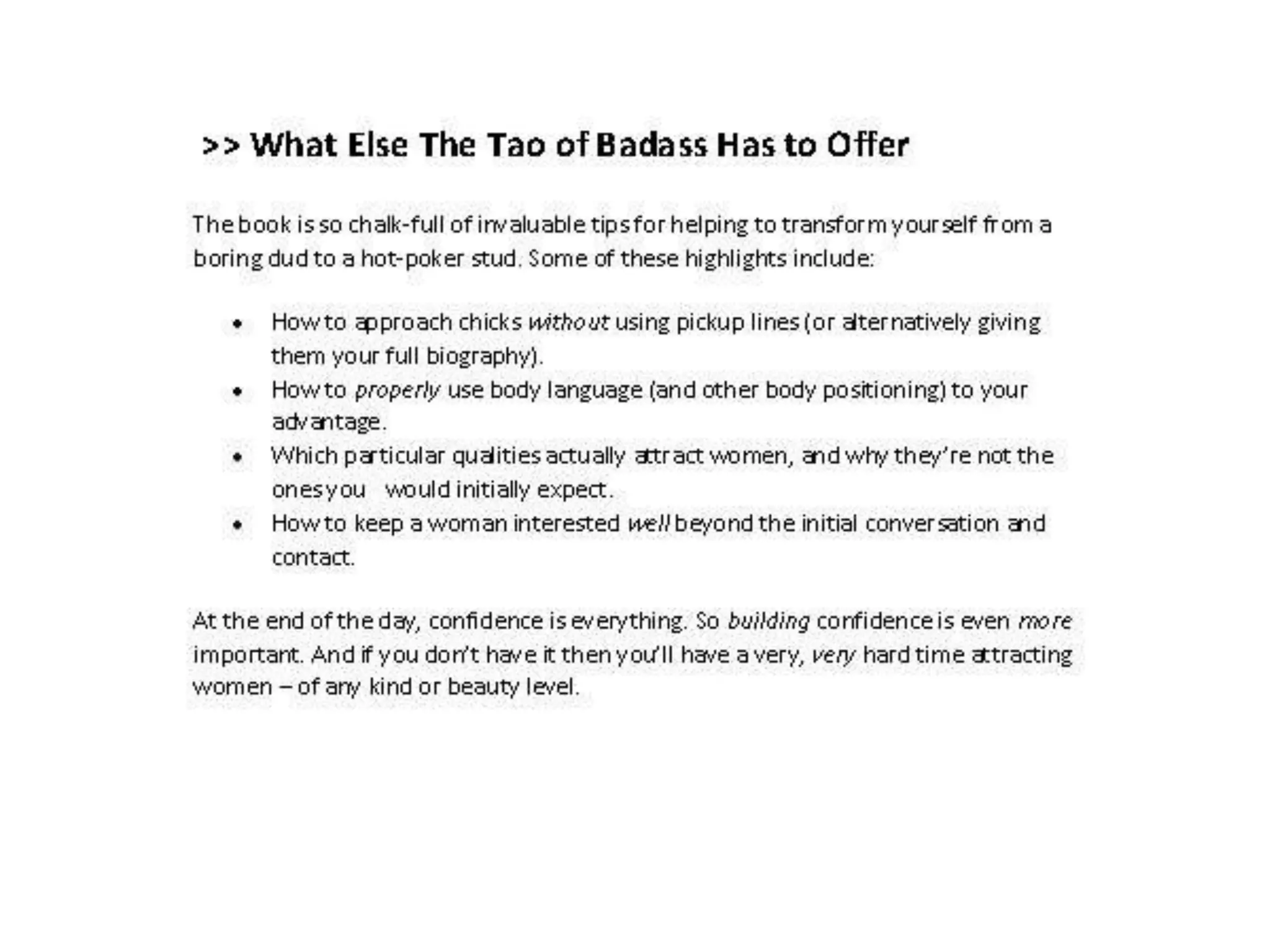 Tao Of Badass Flowchart | PPTX