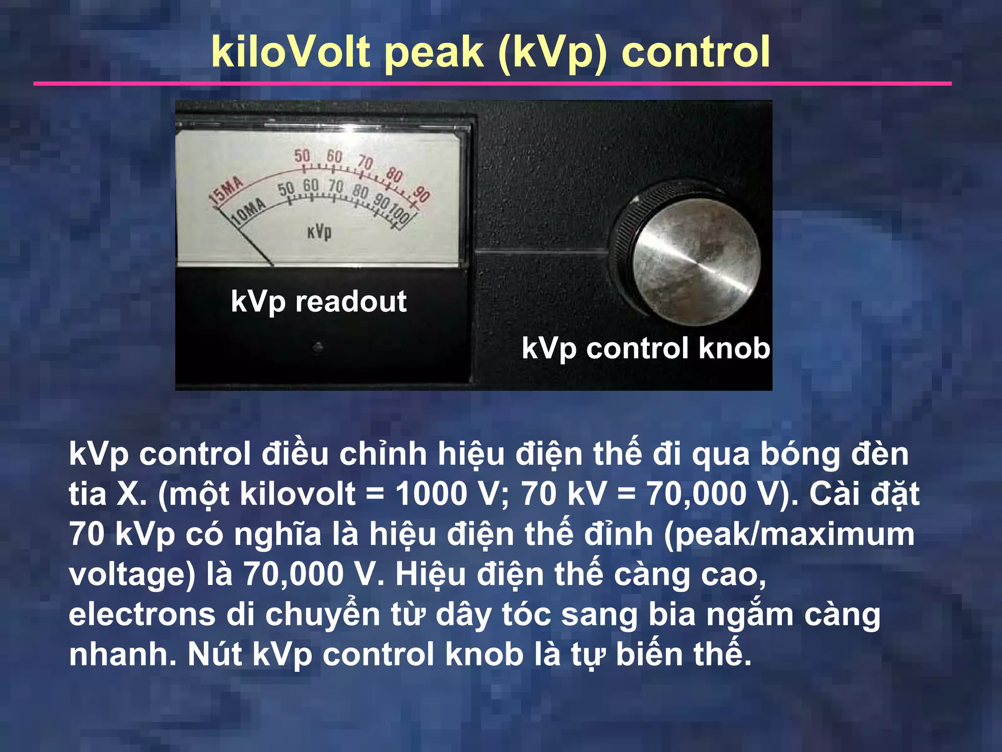 Tao ra tia x x-ray production | PPT