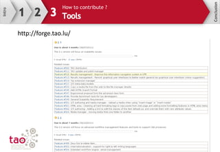 TAO DAYS - ROADMAP | PPT
