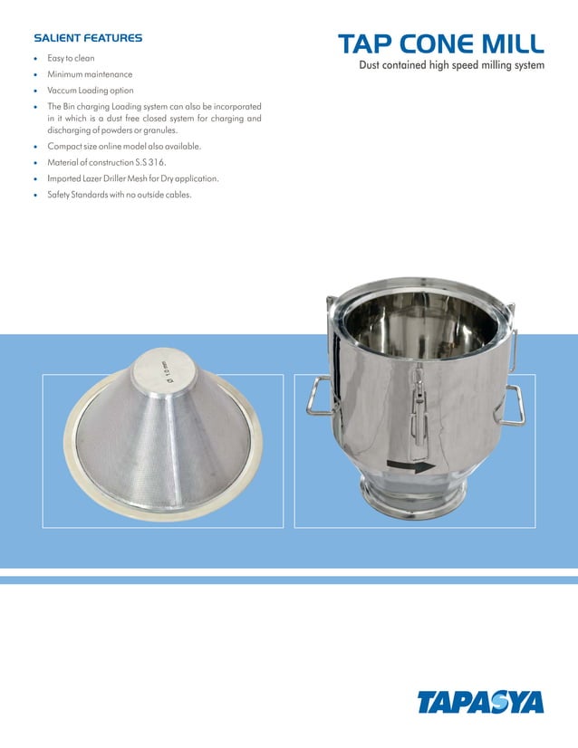 Tap-Cone-Mill | PDF
