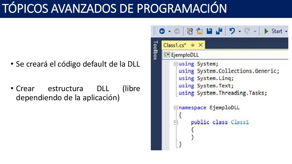 Tópicos Avanzados de Programación - Unidad 2 componentes y librerias Tópicos Avanzados de Programación - Unidad 2 componentes y librerias