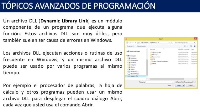 Tópicos Avanzados de Programación - Unidad 2 componentes y librerias Tópicos Avanzados de Programación - Unidad 2 componentes y librerias