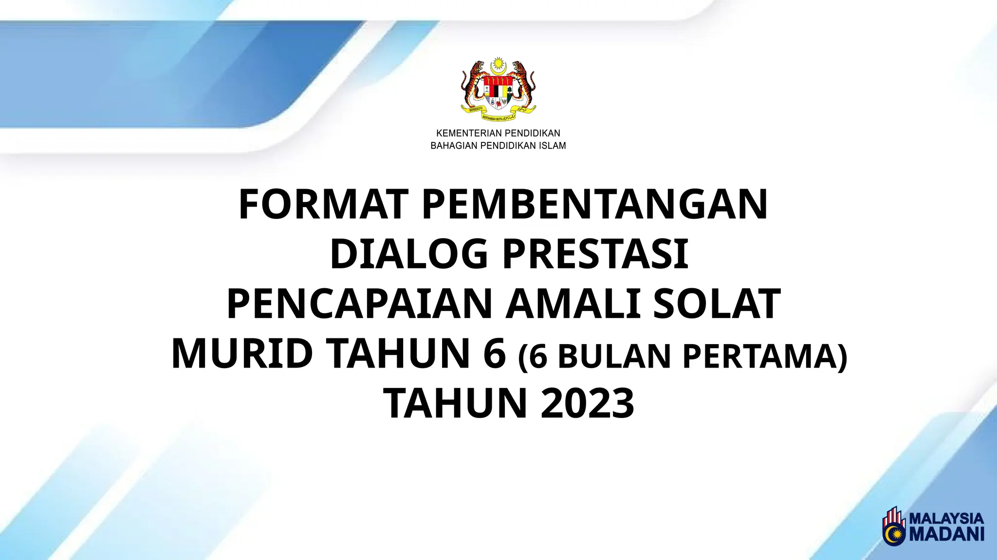 TAPAK AMALI SOLAT TAHUN 2023 BAGI MURID DAN GURU | PPTX
