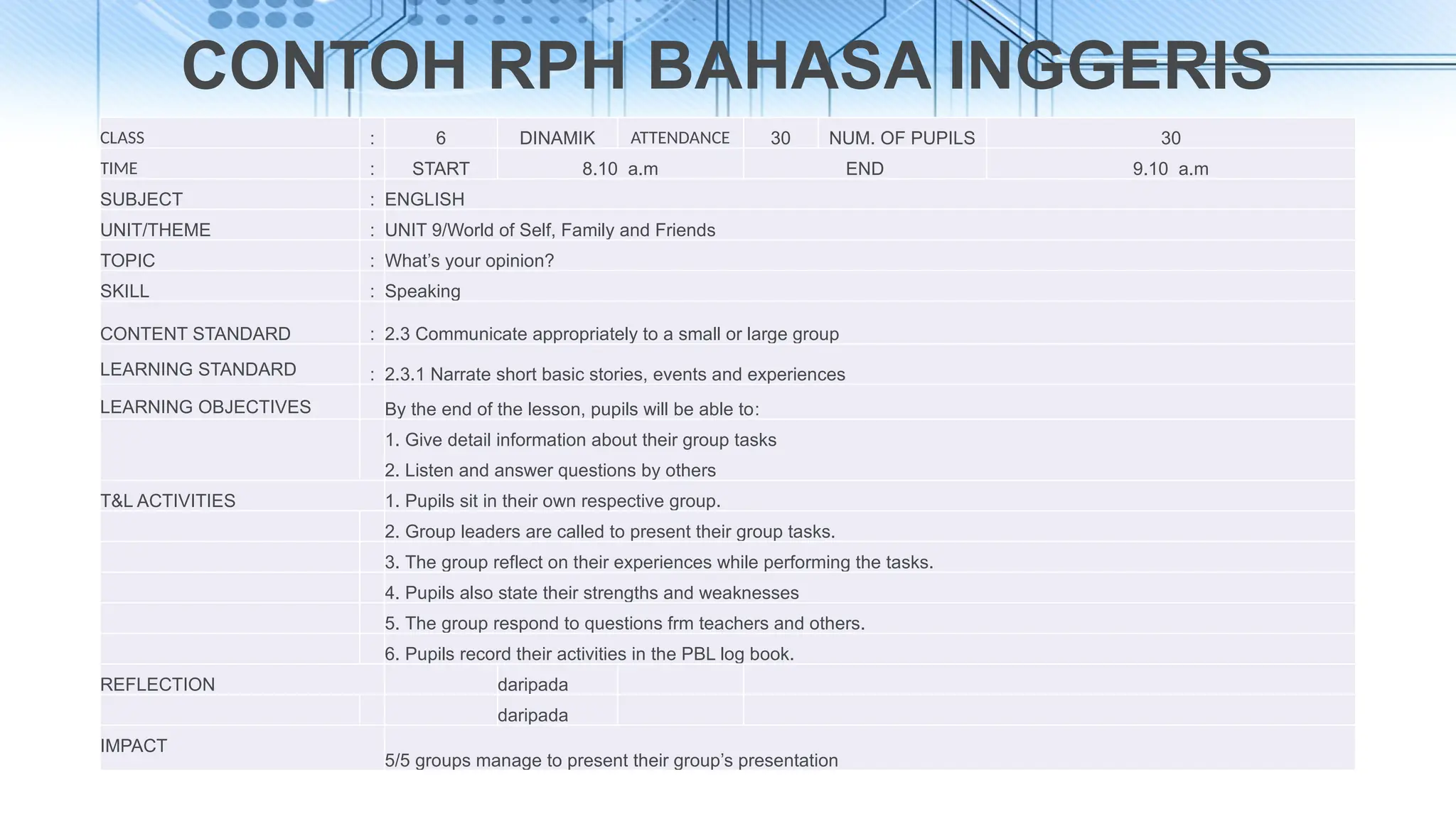 TAPAK PELAPORAN PBL KMR ( STEAM ) SKSE.pptx