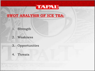 Tapal Tea Pakistan | PPTX